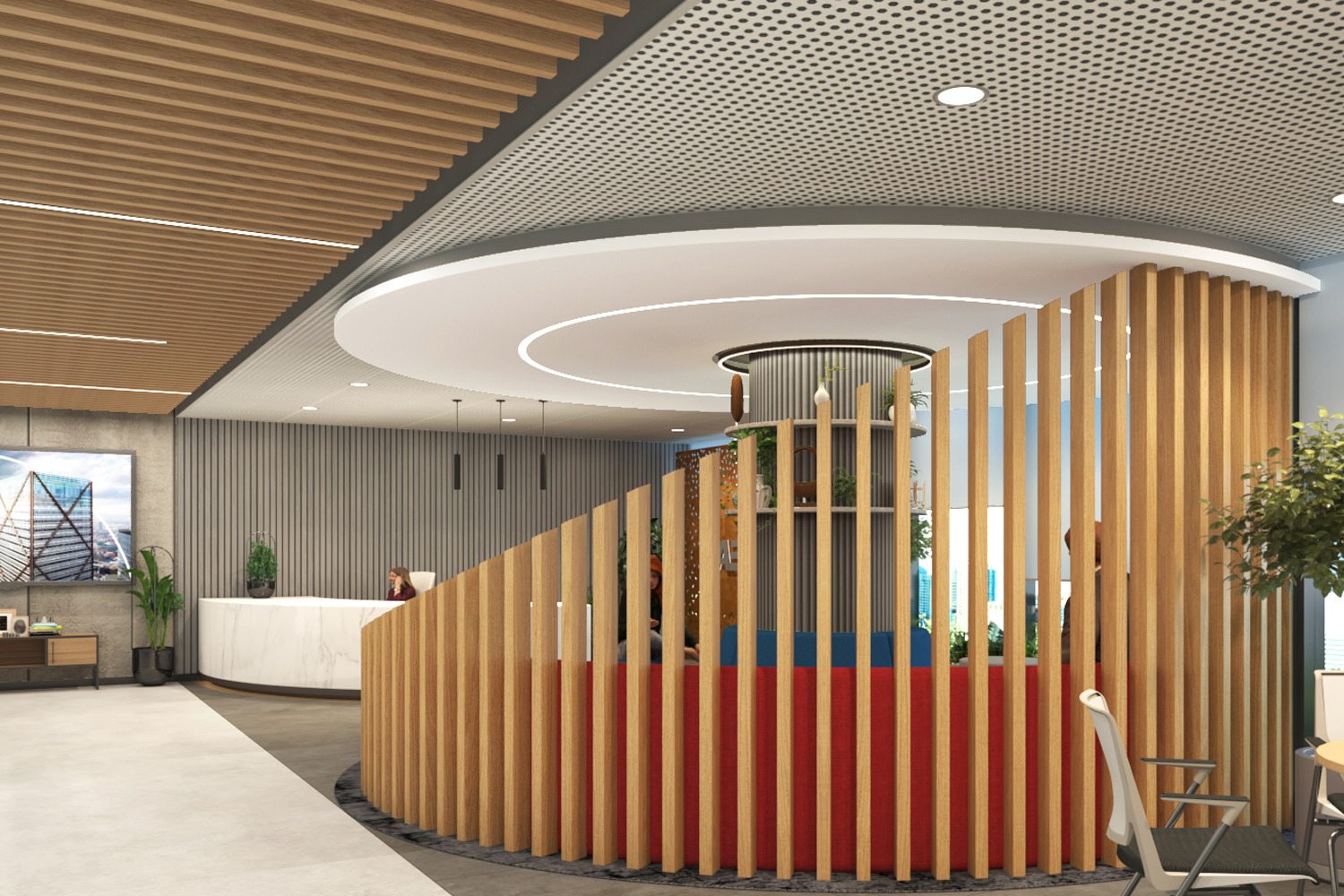 25+ Stunning Office Ceiling Design Ideas to Inspire Your Workspace