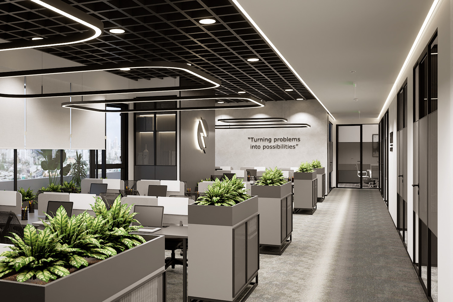 25+ Stunning Office Ceiling Design Ideas to Inspire Your Workspace